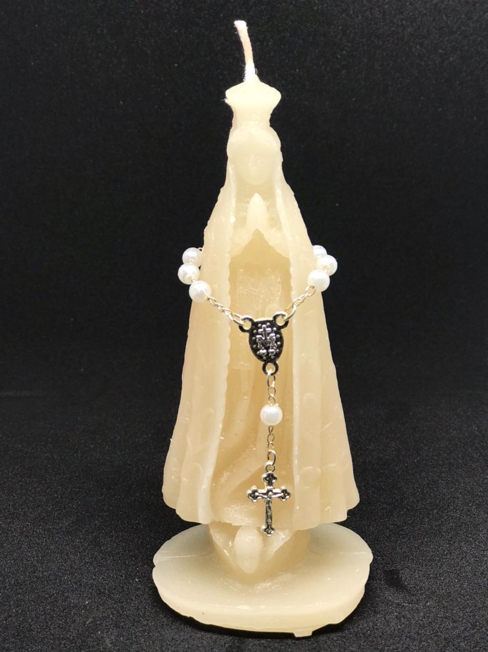 Vela Nossa Senhora de Fátima – OFICINA DE VELAS ARTESANAIS